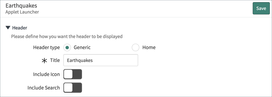Creating Applet Launchers | ServiceNow Developers