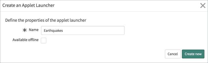 Creating Applet Launchers | ServiceNow Developers