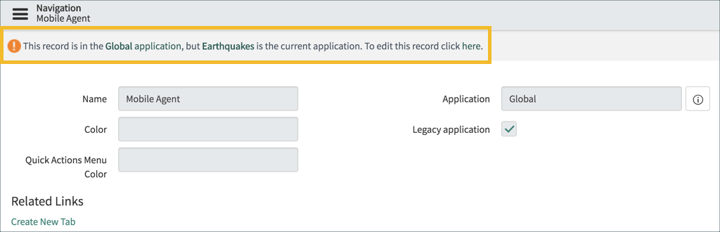 Navigation Bar | ServiceNow Developers