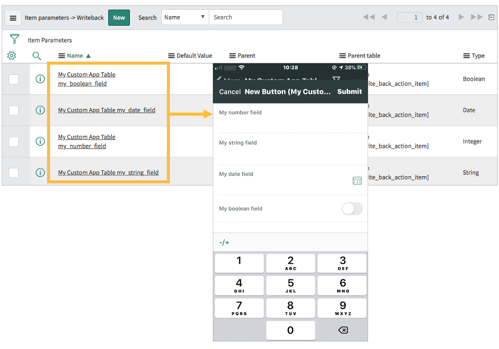 Updating Action Items | ServiceNow Developers