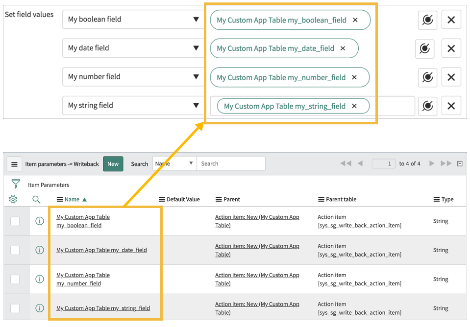 Updating Action Items | ServiceNow Developers