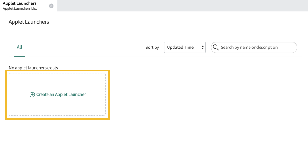 Creating Applet Launchers | ServiceNow Developers