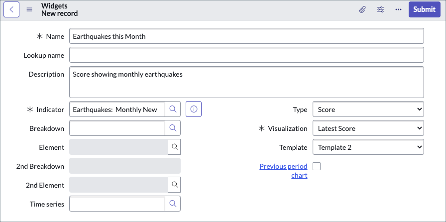 Configuring Performance Analytics Dashboard Widgets | ServiceNow Developers
