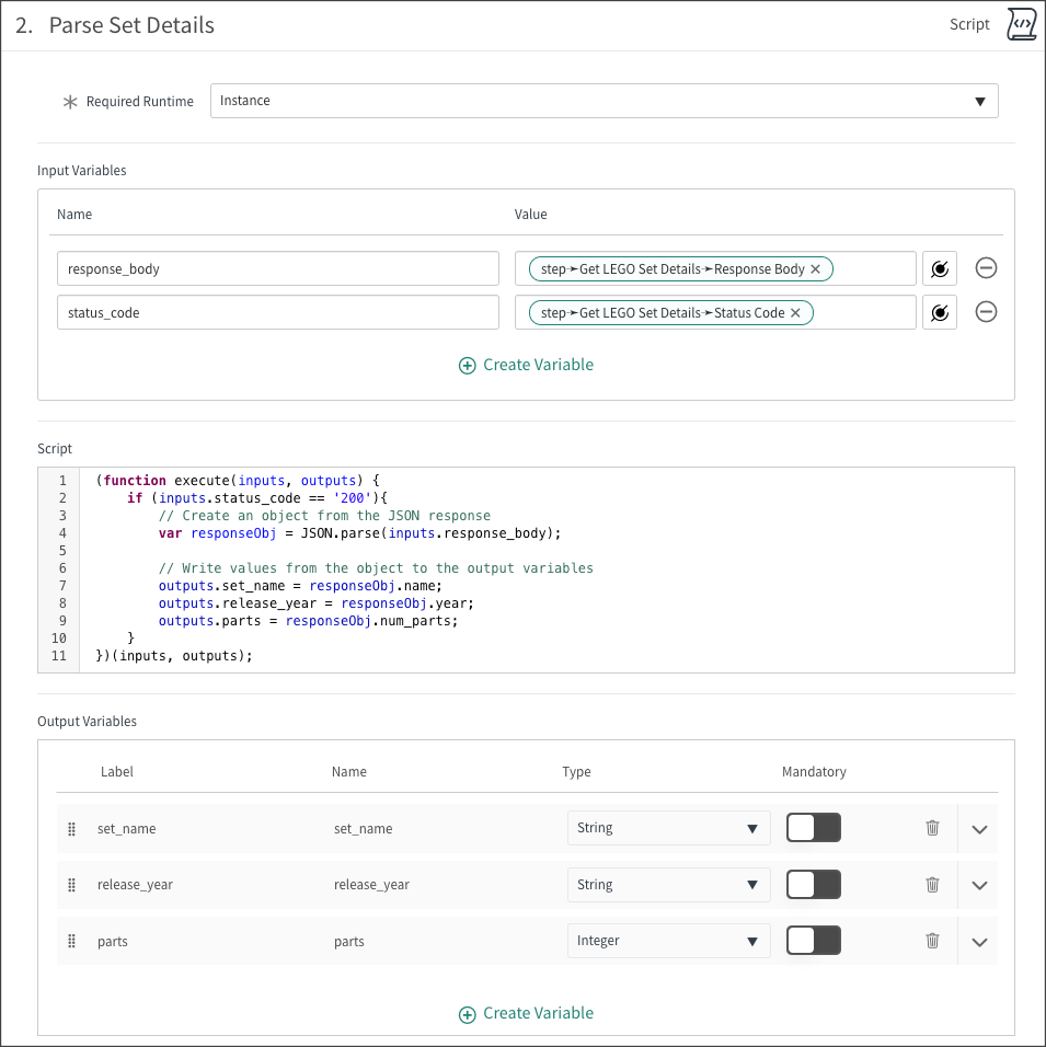 Parsing A REST Response ServiceNow Developers