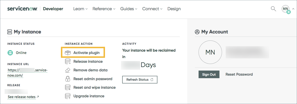 Exercise: Activate IntegrationHub Plugin | ServiceNow Developers