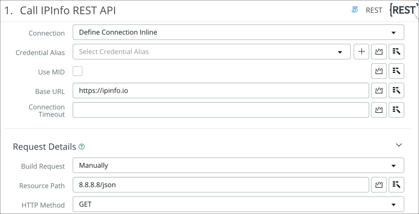 Exercise: Create a REST Action | ServiceNow Developers
