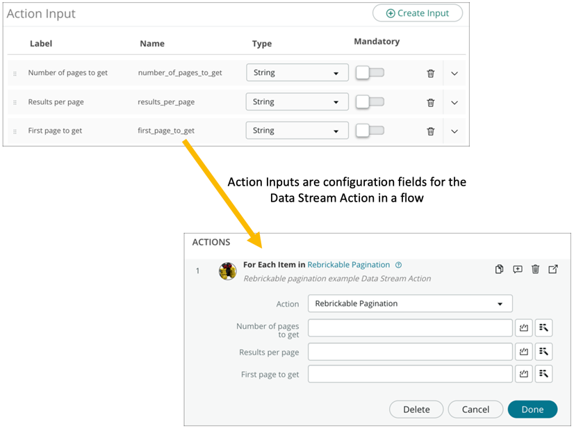 Action Inputs and Outputs | ServiceNow Developers