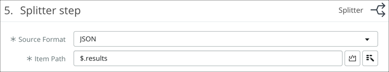 Parsing: Splitter Step | ServiceNow Developers