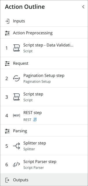 Outputs Section | ServiceNow Developers
