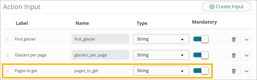 Exercise: Create Action Inputs | ServiceNow Developers