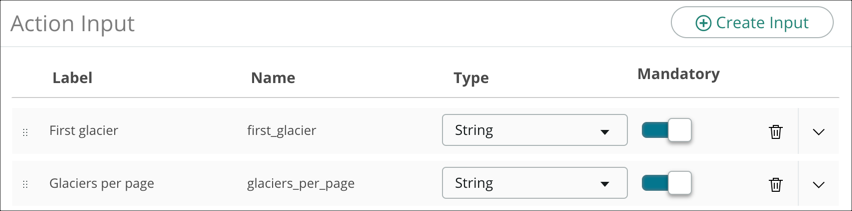 Exercise: Create Action Inputs | ServiceNow Developers