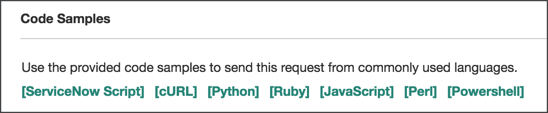 Code Samples | ServiceNow Developers