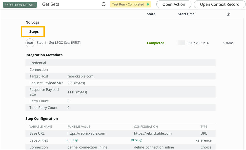 Testing REST Steps | ServiceNow Developers