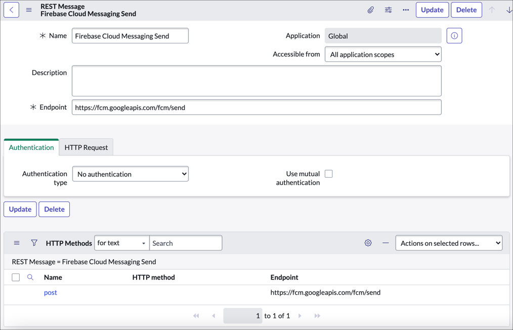 Outbound REST Messages | ServiceNow Developers