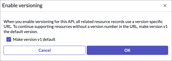 API Versions | ServiceNow Developers