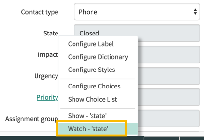 Debugging UI Policies | ServiceNow Developers