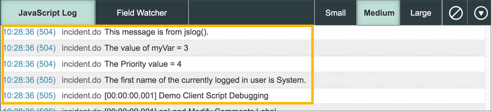 Debugging Client Scripts | ServiceNow Developers