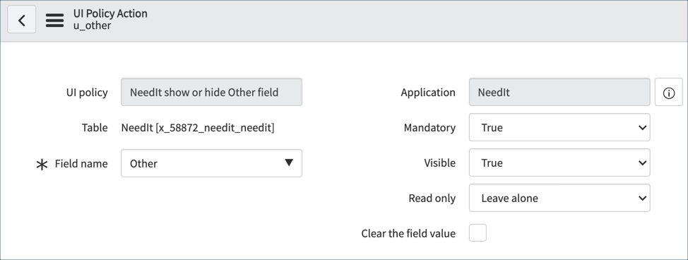 Exercise Create UI Policies ServiceNow Developers