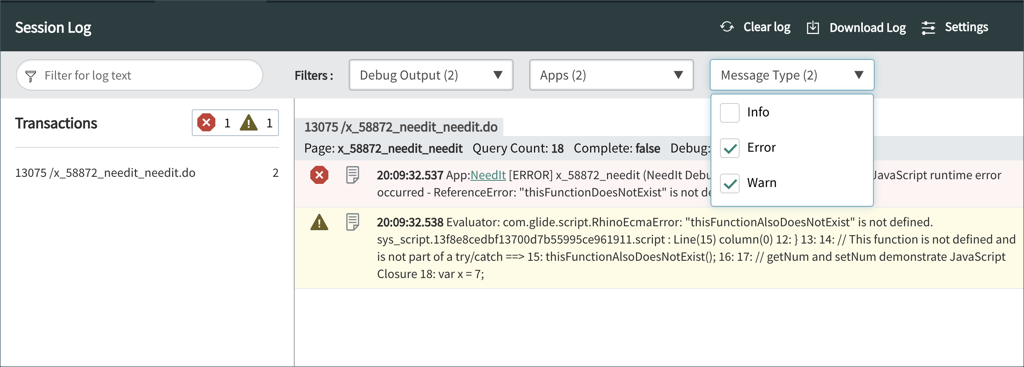 ServiceNow Developers