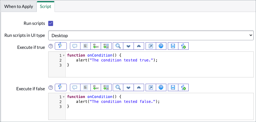 UI Policy Scripts ServiceNow Developers