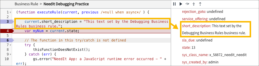 Breakpoints | ServiceNow Developers