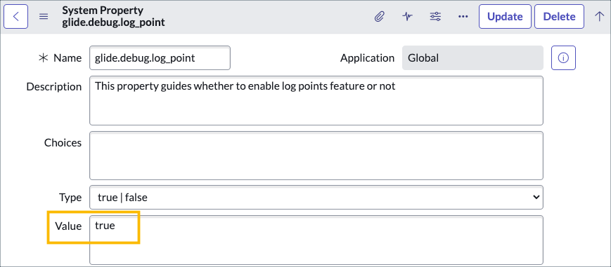 Logpoints | ServiceNow Developers