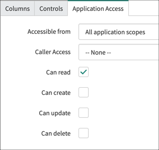 Exercise: Application Access | ServiceNow Developers