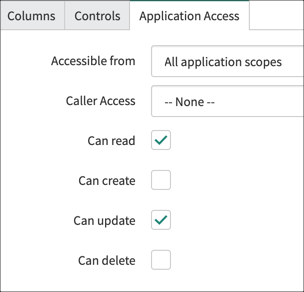 Exercise: Application Access | ServiceNow Developers