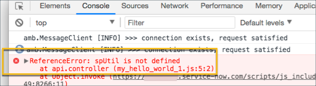 Debugging Widgets | ServiceNow Developers