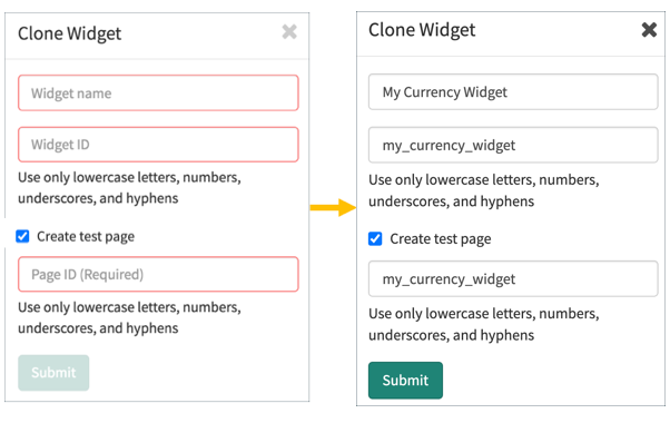 Cloning Widgets | ServiceNow Developers