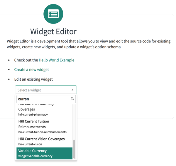 Cloning Widgets | ServiceNow Developers