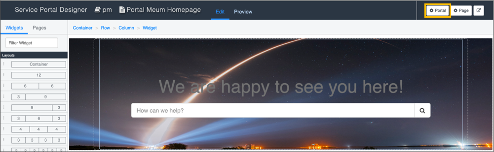 Exercise: Set Portal Homepage | ServiceNow Developers