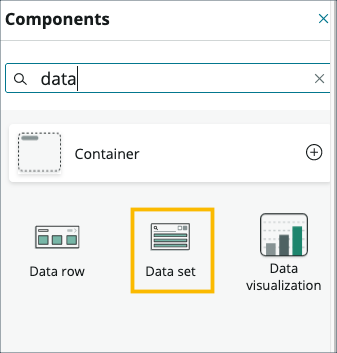 Exercise: Add an EVAM Data Resource and a Data Set Component | ServiceNow Developers