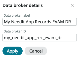Exercise: Add an EVAM Data Resource and a Data Set Component | ServiceNow Developers