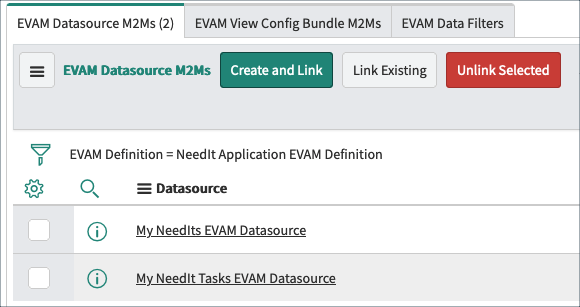 Exercise: Create an EVAM Definition and Datasources | ServiceNow Developers