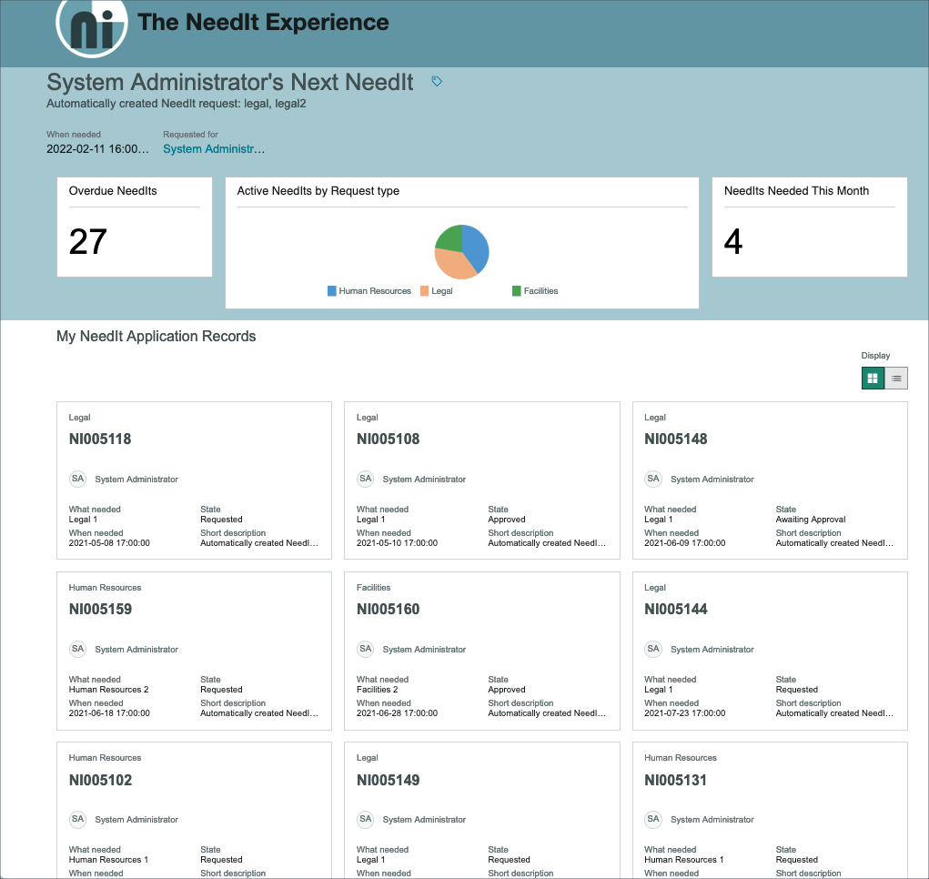 Exercise: Make Cards Interactive | ServiceNow Developers