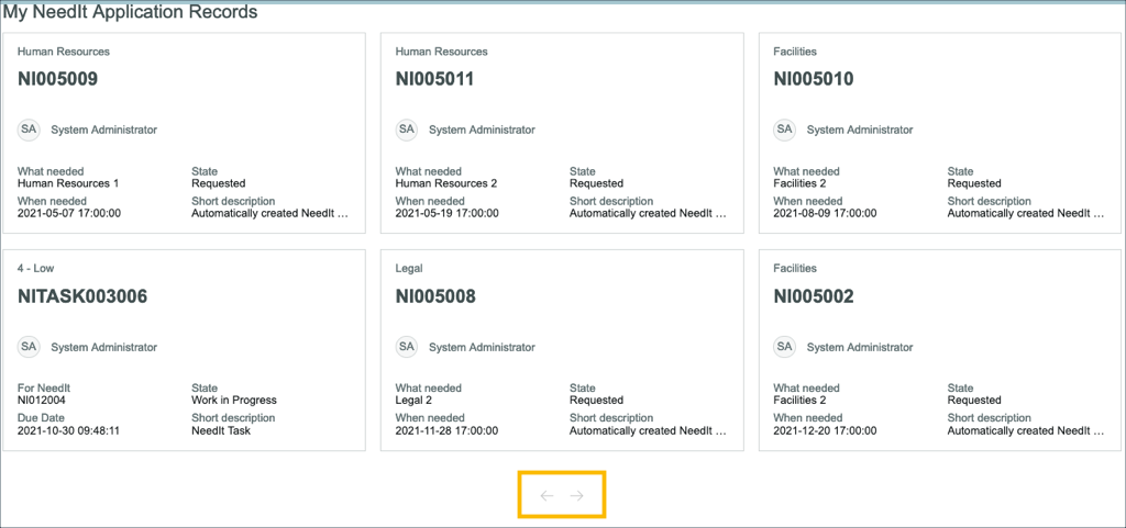 Challenge Exercise: Add Pagination to the Data Set Component | ServiceNow Developers