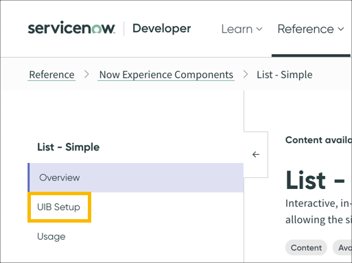 ServiceNow Developers
