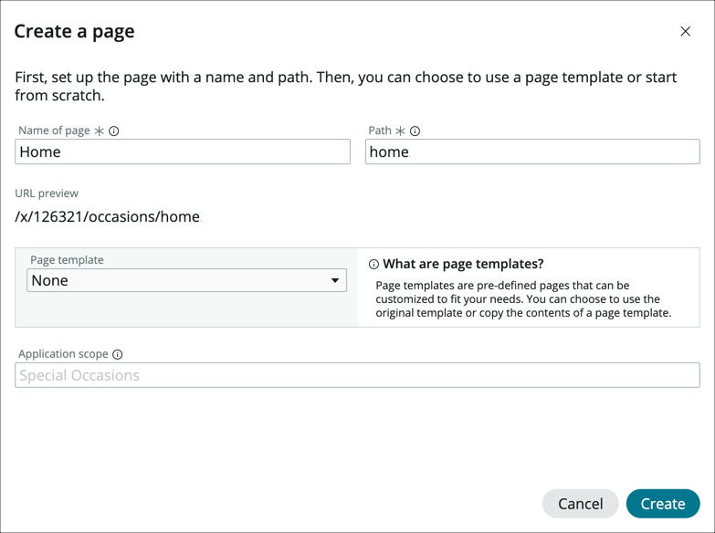 Creating a Page | ServiceNow Developers