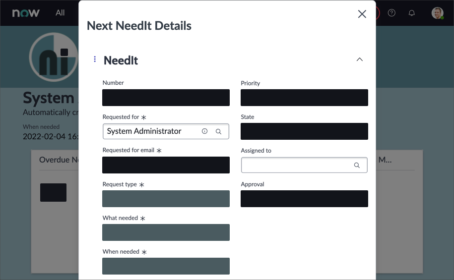 Exercise: Create a Custom Modal | ServiceNow Developers