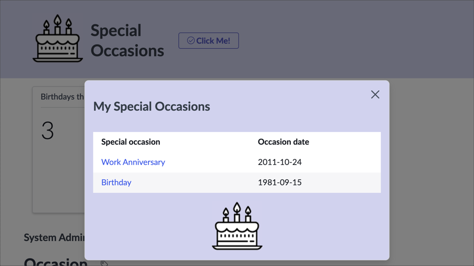 Custom Modals | ServiceNow Developers