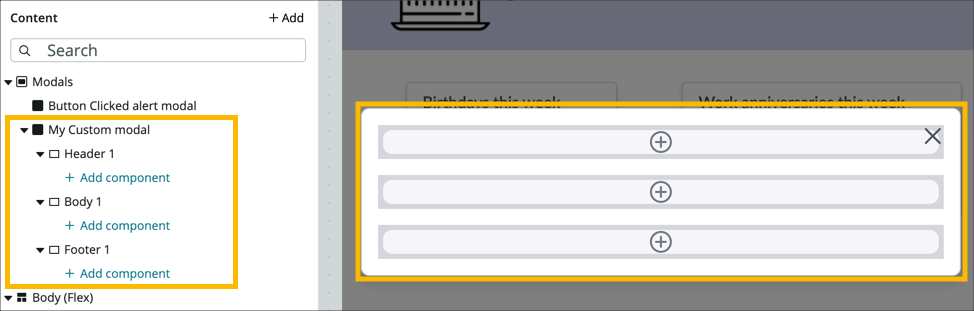 Custom Modals | ServiceNow Developers