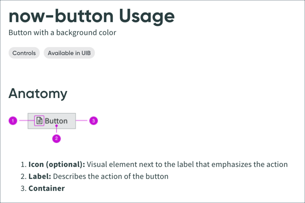Component Library | ServiceNow Developers