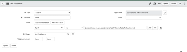UniversalTaskUtils - Scoped, Global | ServiceNow Developers