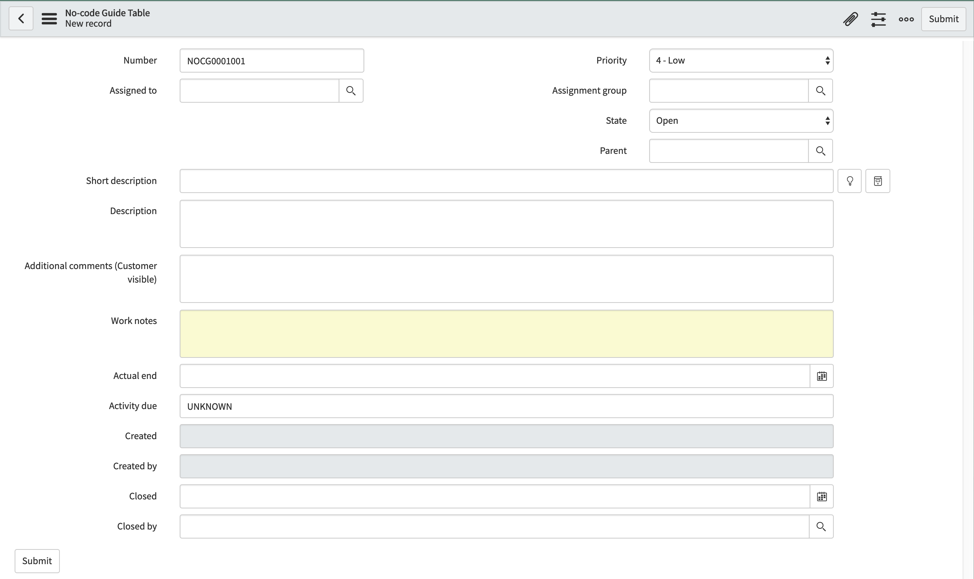 Design | ServiceNow Developers