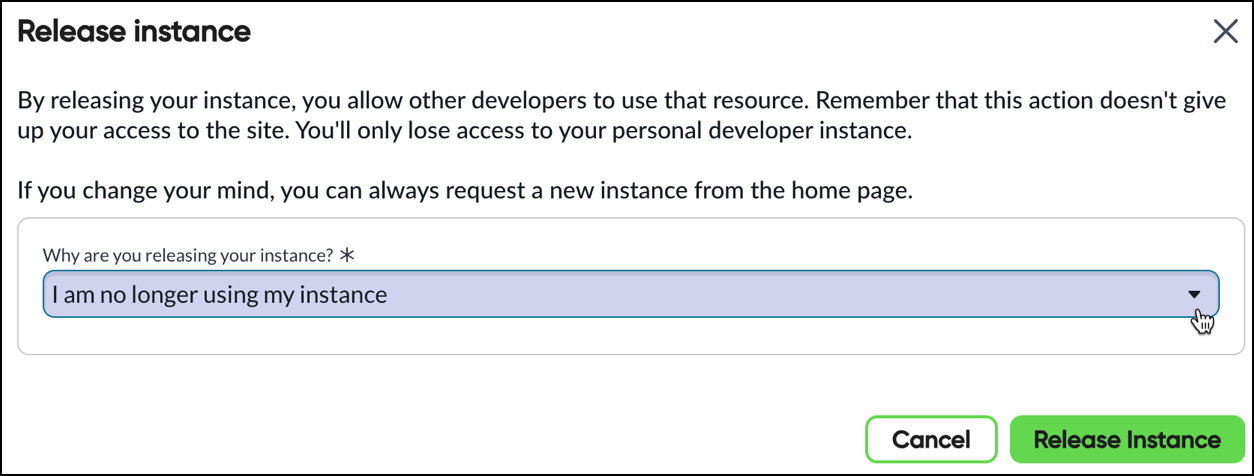 Managing Your PDI | ServiceNow Developers
