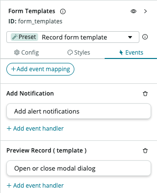 Form Templates component setup | ServiceNow Developers