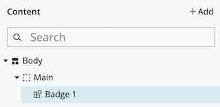 Badge component setup | ServiceNow Developers