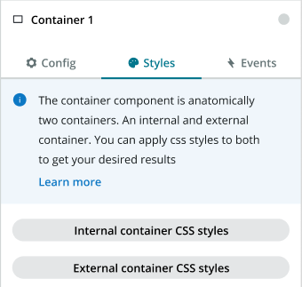 Container component setup | ServiceNow Developers