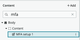 MFA validate component setup | ServiceNow Developers